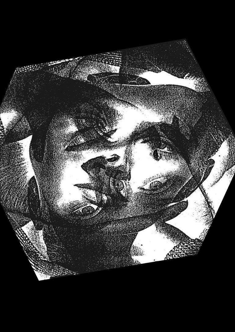 Face 3 Printmaking by Mark Jackson | Saatchi Art