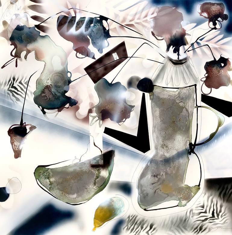 Dally With Me Painting by Taryn Brown | Saatchi Art