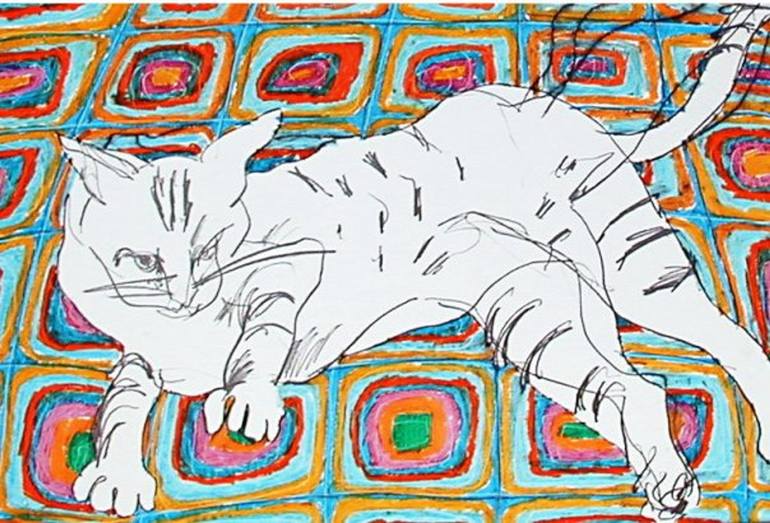 Samson Drawing by Amnon Grof | Saatchi Art