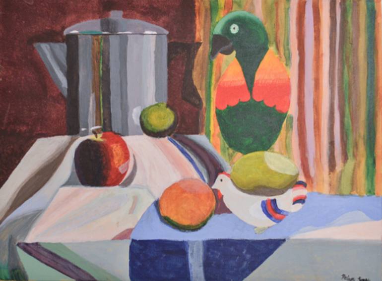 Bird still life Painting by Robyn Lane | Saatchi Art