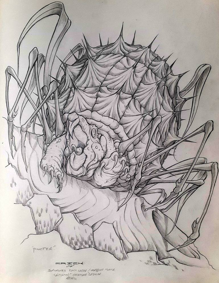 Pincter - Terryl Whitlatch Creature Design Study Drawing by Kerry ...