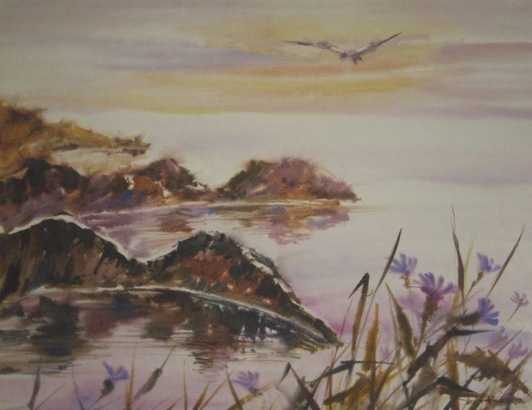 Fancy Outline Painting by Serhii Shcherbakov | Saatchi Art