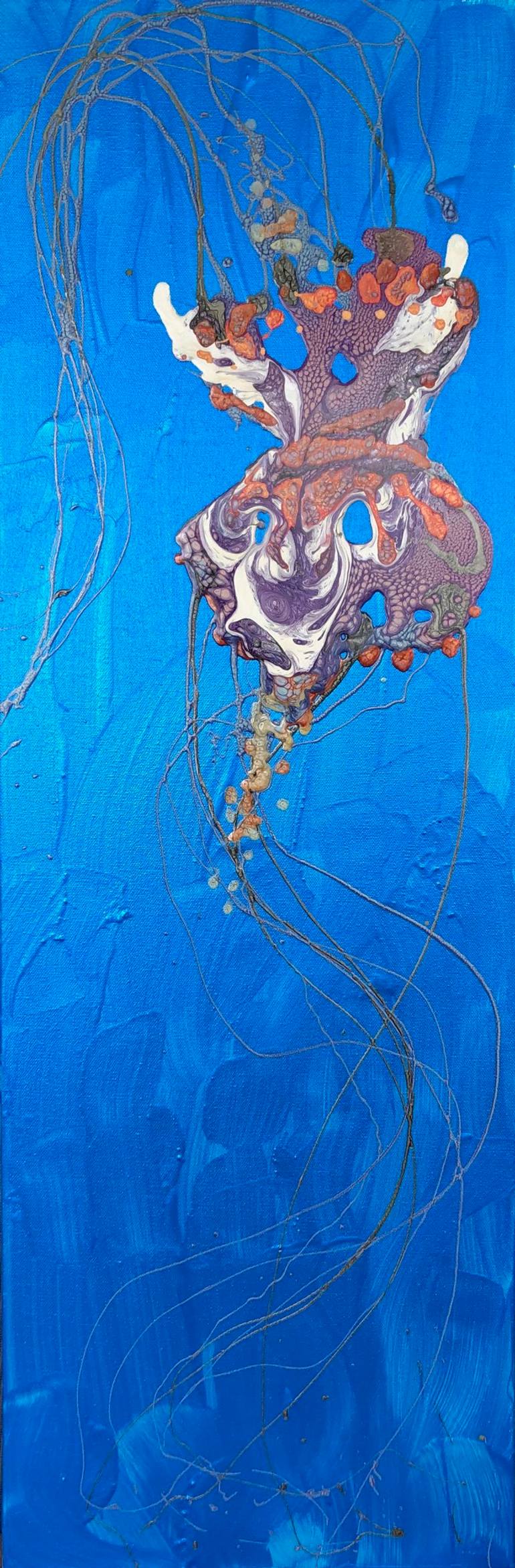 Amethyst Kiss Painting by Bobbie Rich | Saatchi Art