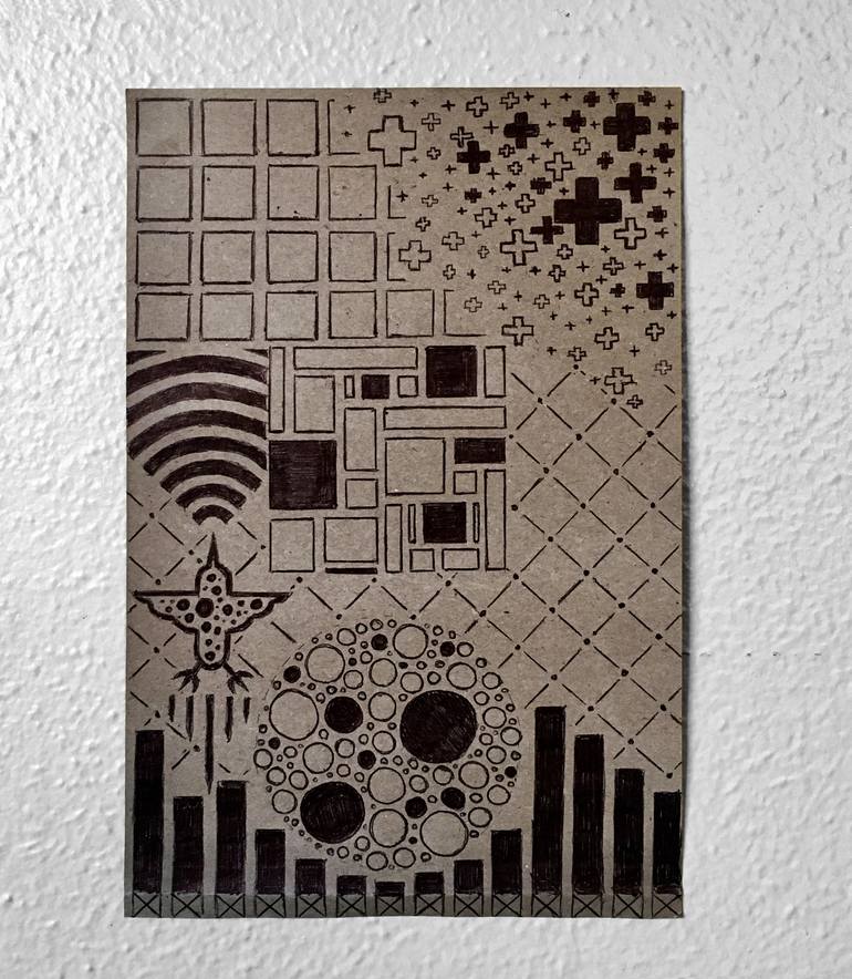 Meditation Patterns Drawing by Jack Raddiggan | Saatchi Art