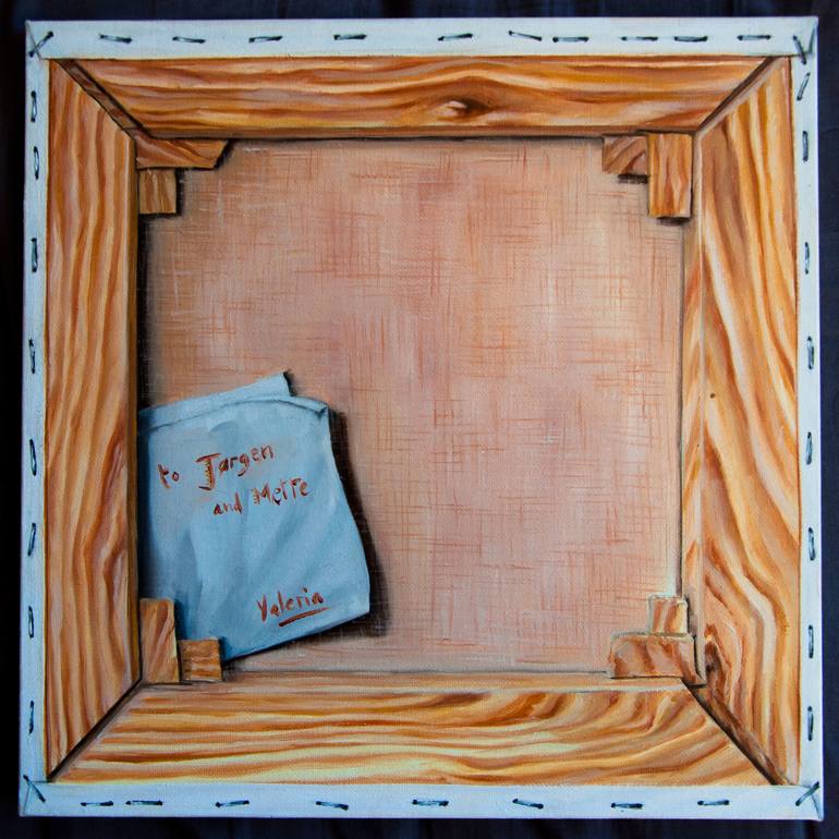 the other face of a paint Painting by valeria rizzo | Saatchi Art