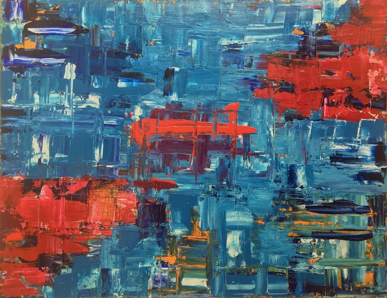 abstract expressionism Painting by Ralf Jahnke-Wachholz | Saatchi Art
