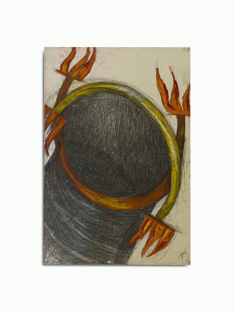 corde di fuoco Drawing by Vito Scamarcia | Saatchi Art