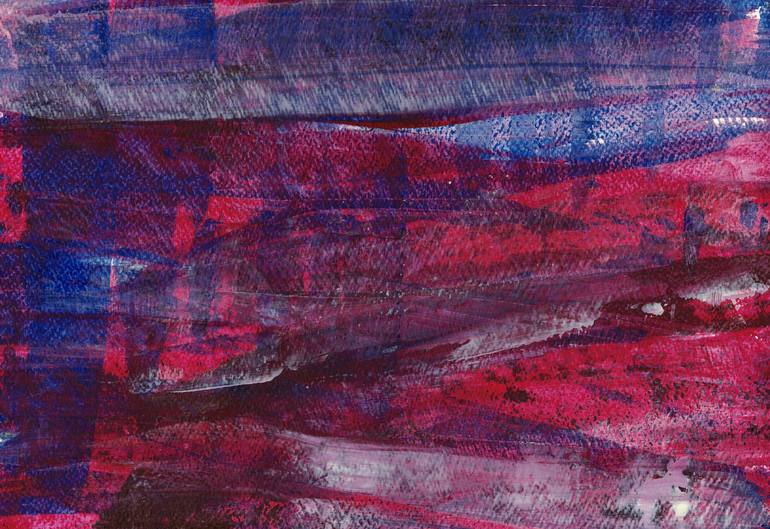 Crimson Moor 6 Painting by Tina Finch | Saatchi Art