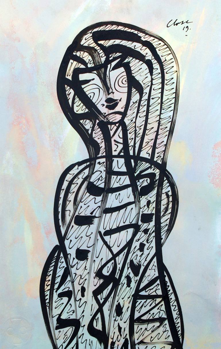 Pobeda Drawing by Michael Close | Saatchi Art