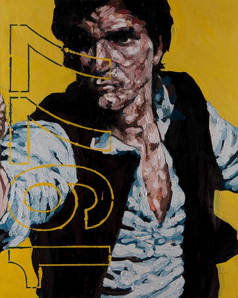 Han1977 Painting by Edd Baptista | Saatchi Art