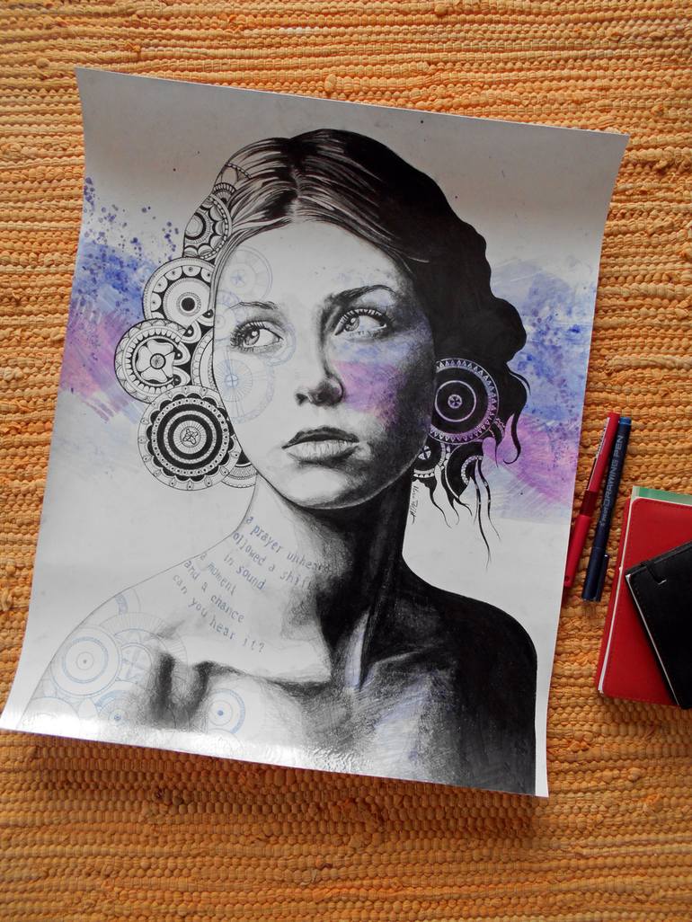 Ayil Drawing by Marco Paludet | Saatchi Art