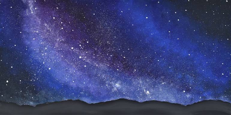 Midnight Painting by Autumn Gale | Saatchi Art