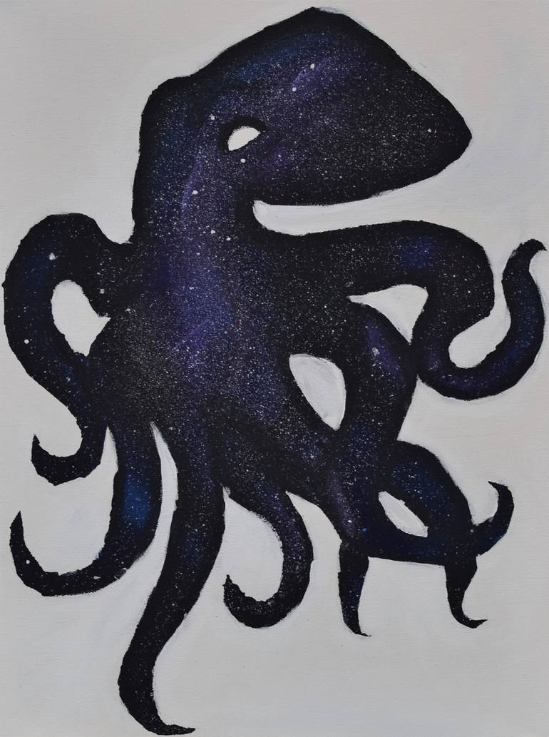 Galactopus Painting by Autumn Gale | Saatchi Art