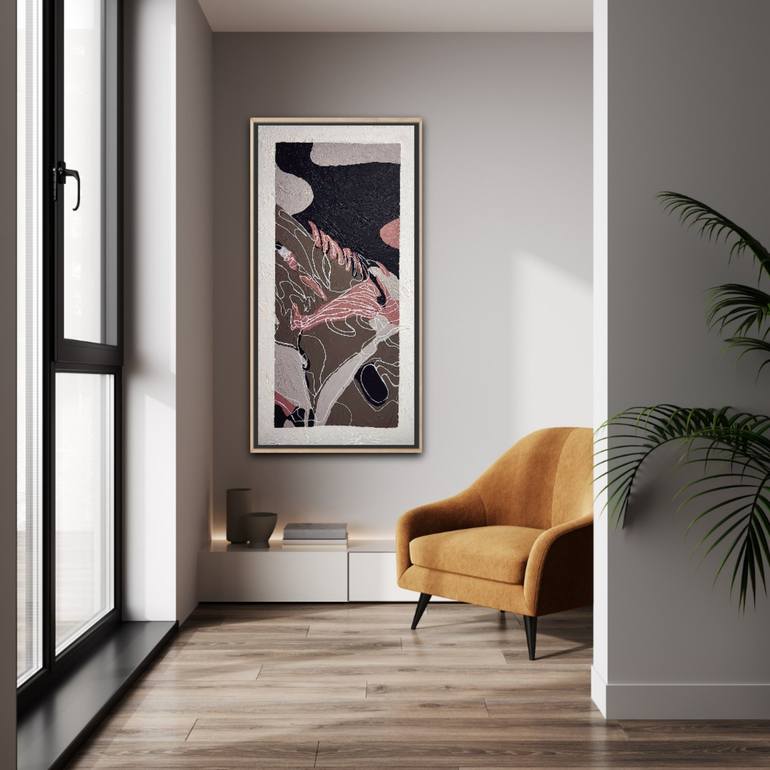 HER 035 Painting by Rebecca Wing Sze Lam | Saatchi Art