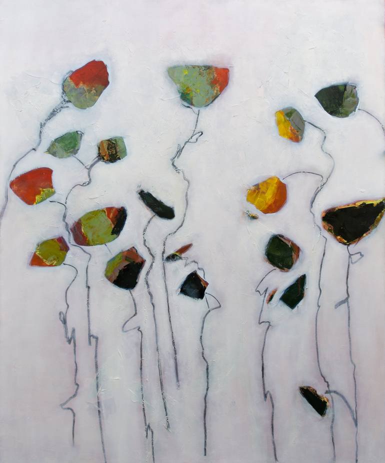 Mixed Floral Painting by Bill Tansey | Saatchi Art