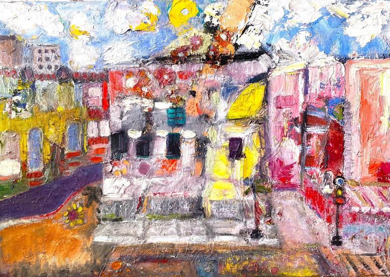 Urban Development Painting by ta lze | Saatchi Art