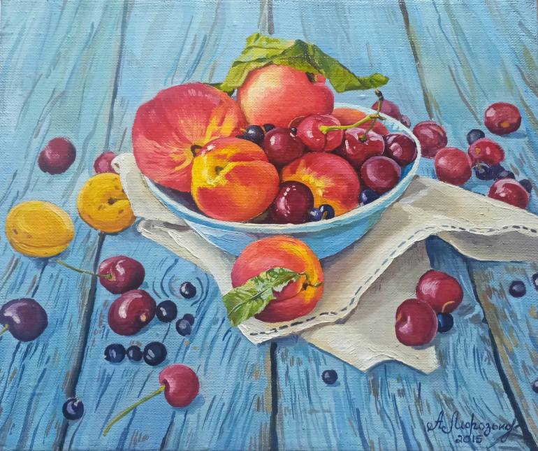 Gifts of nature Painting by Anna Morozko | Saatchi Art