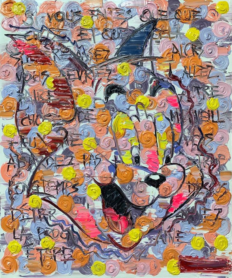 Rosy smile 003 Painting by Joong-hyun Park | Saatchi Art