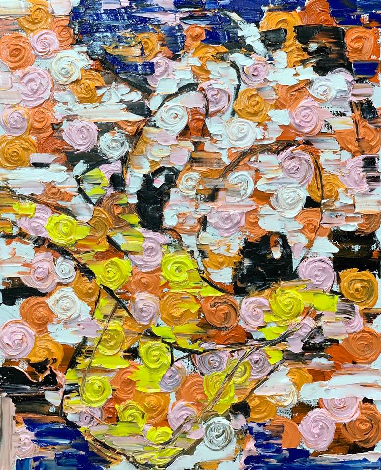 Rosy Smile 016 Painting by Joong-Hyun Park | Saatchi Art