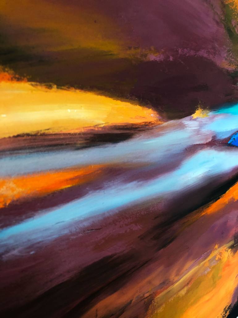 sunrise Painting by Elena Belous | Saatchi Art