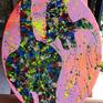 Happy Giraffe Painting by Elena Belous | Saatchi Art
