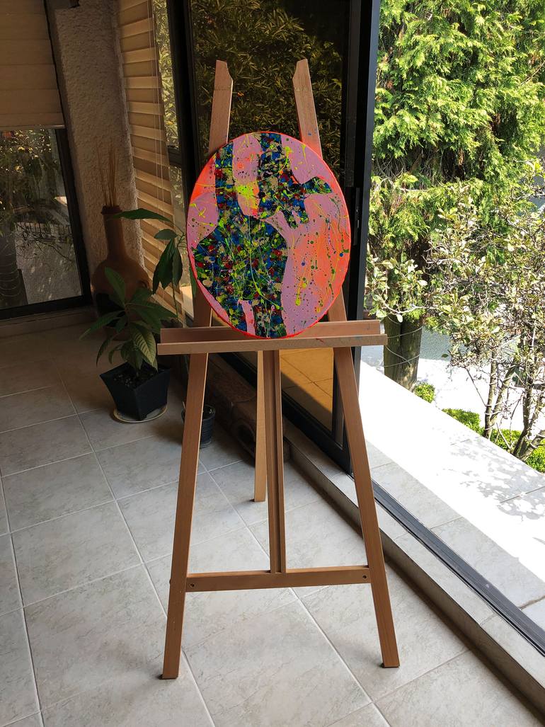 Happy Giraffe Painting by Elena Belous | Saatchi Art