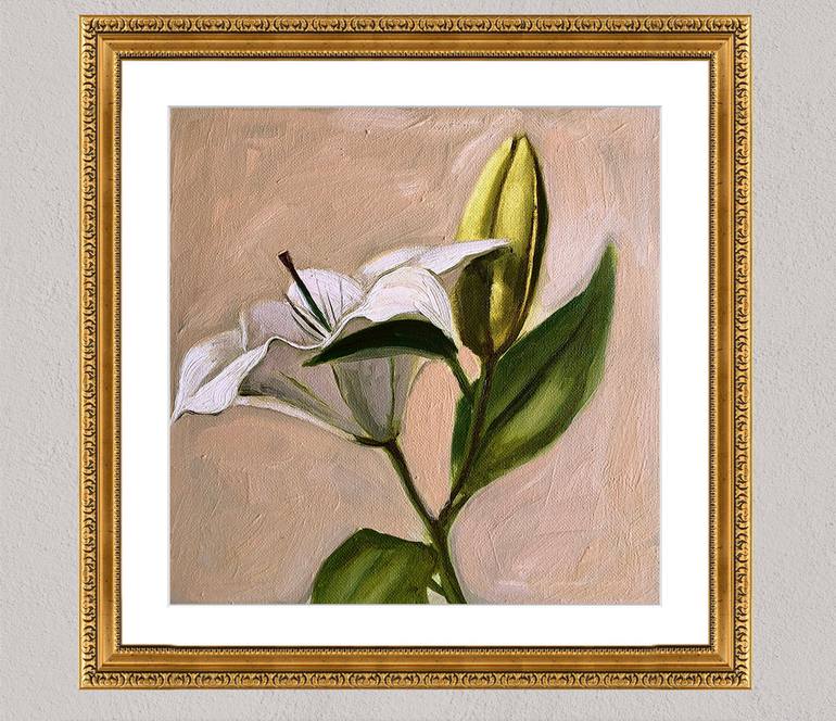 Lily Painting by Elena Belous | Saatchi Art