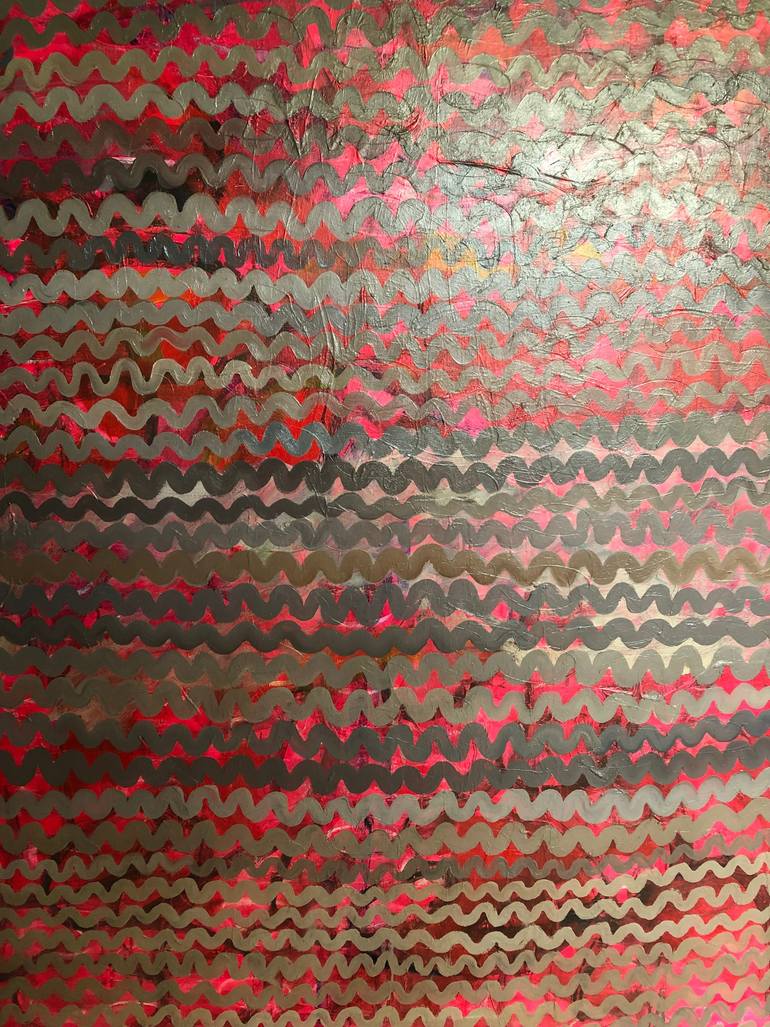 Brick Path Painting by Amanda McColl | Saatchi Art