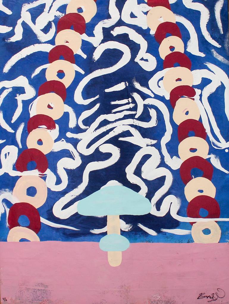 The Pool Painting by Bumpy Wilson | Saatchi Art