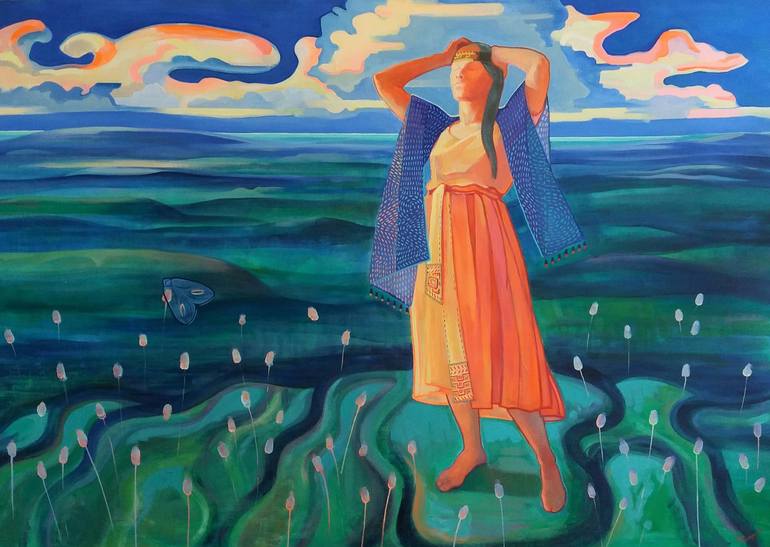 Njavezan Painting by Tanja Art | Saatchi Art