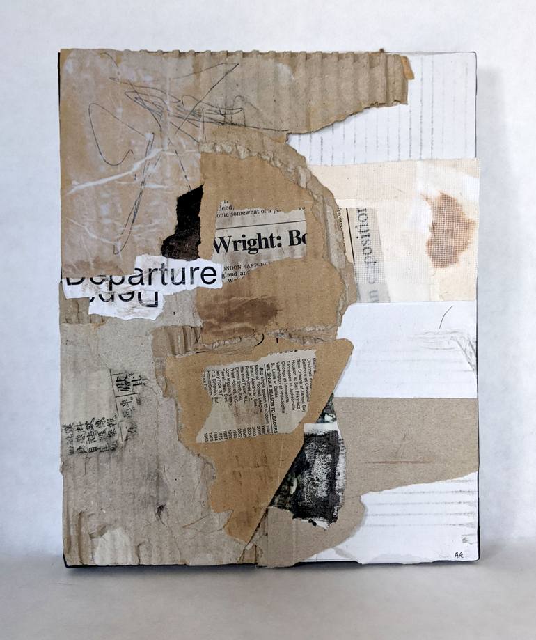 Overflowing emotions Collage by Akemi Kodama | Saatchi Art