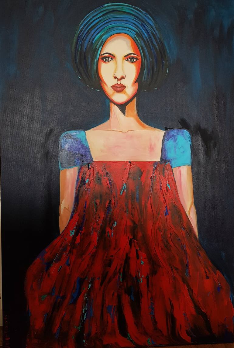Victoria Painting by Valentina Baicuianu | Saatchi Art