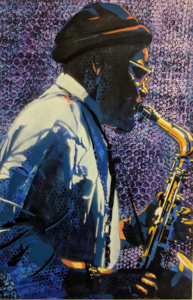 Soweto Kinch Painting by TONE LDN | Saatchi Art