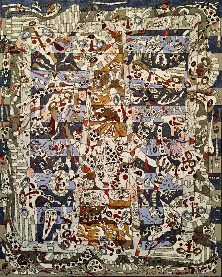I lost the key - Original title - J’ai perdu la clef Painting by Simon ...