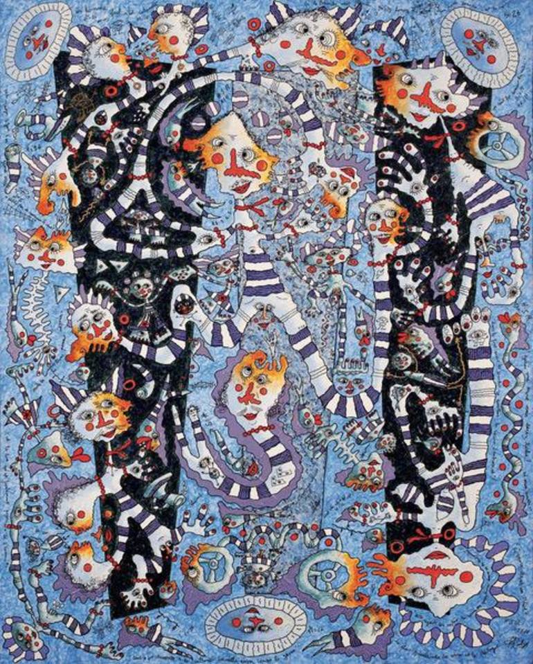 Like in a dream - Original Title - Like in a dream Painting by Simon ...