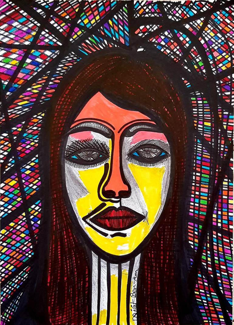 Israeli contemporary art jewish woman Drawing by Mirit Ben-Nun ...