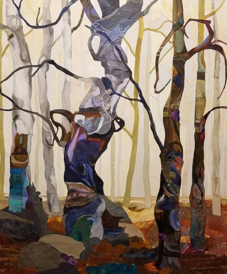 Morning Lift Collage by Matt Gabel | Saatchi Art