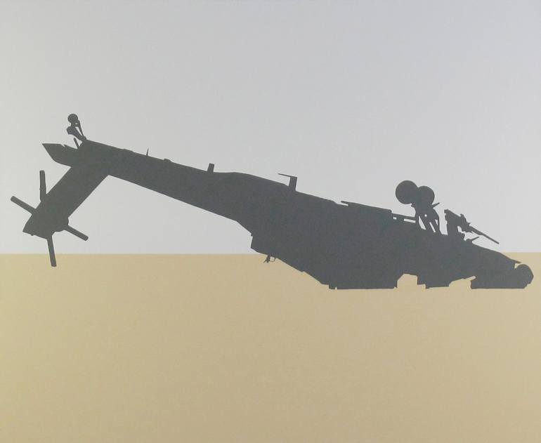 Iraq III Painting by ZACH OSIF | Saatchi Art