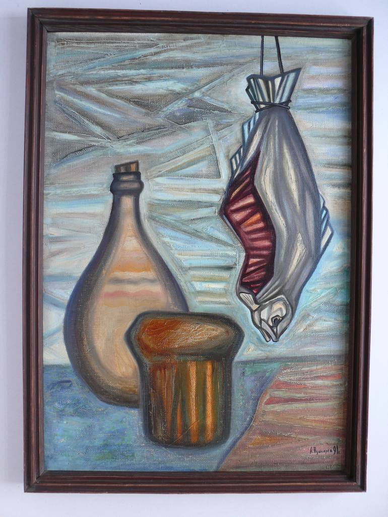 Orthodox still life Painting by Andrew Savchenko | Saatchi Art