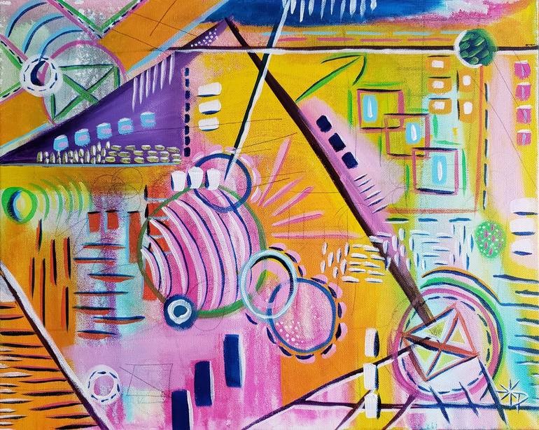 Multi-Dimensional Painting by Kelsey Proffitt | Saatchi Art