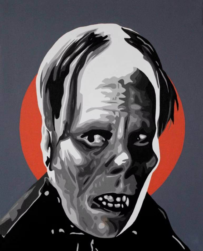 Icons Of Horror: The Phantom Of The Opera Painting by Oni Sakti ...
