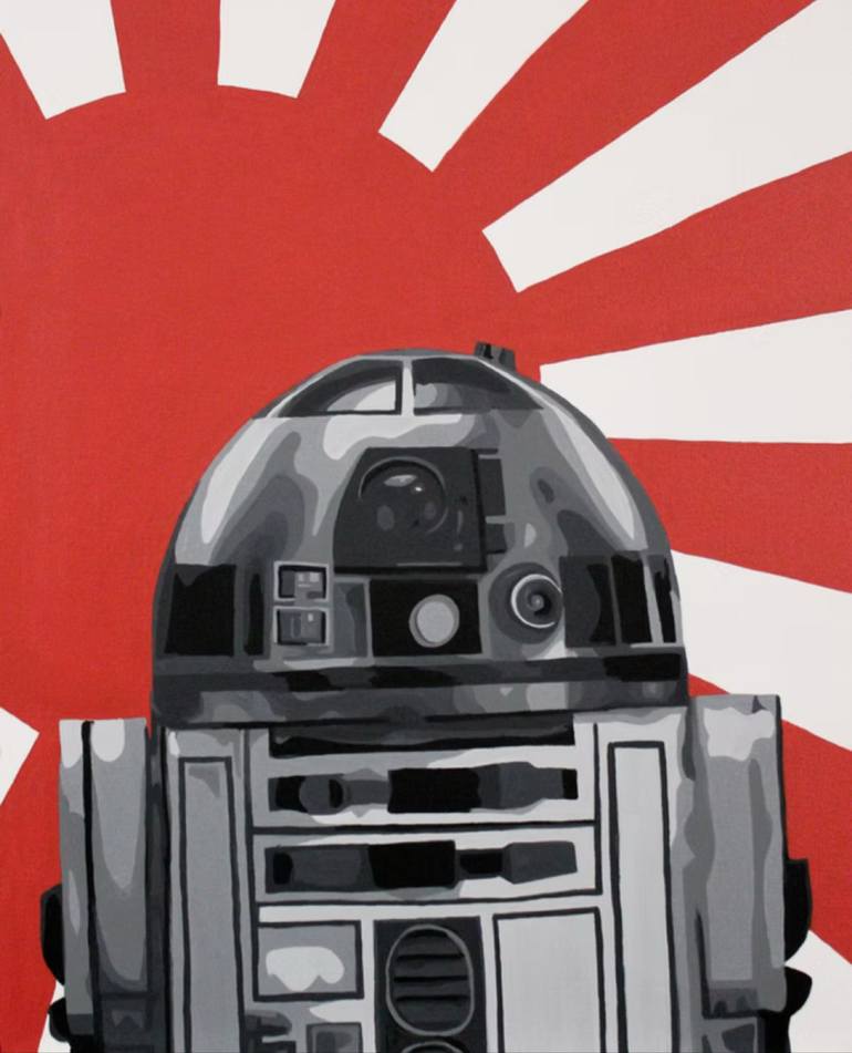 Icons Of Star Wars: R2-D2 Painting by Oni Sakti | Saatchi Art