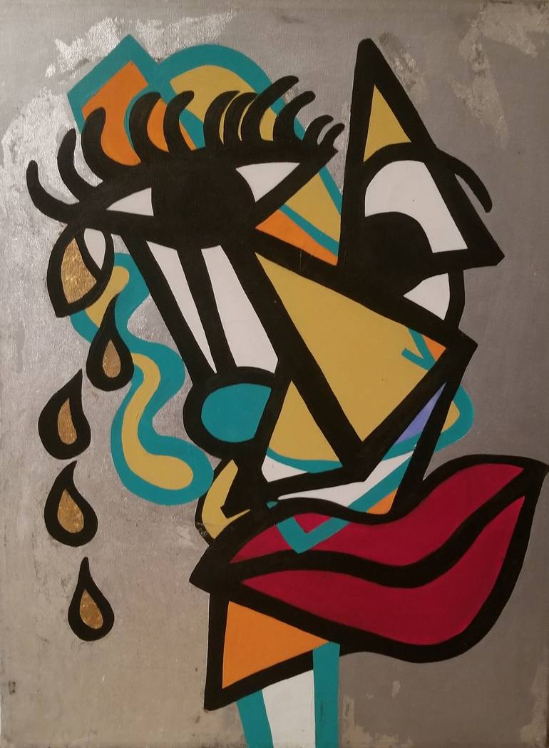 Solid Emotion Painting by Alecxis Kelly | Saatchi Art