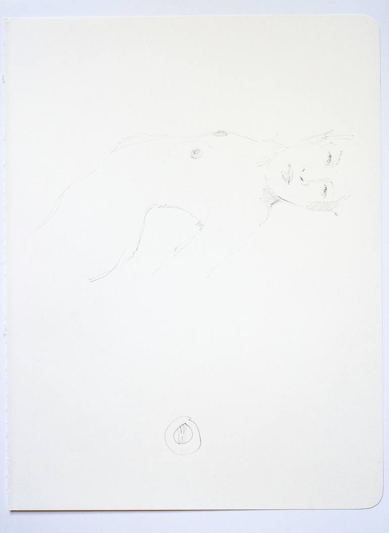 reclining figure Drawing by Graeme Wood | Saatchi Art
