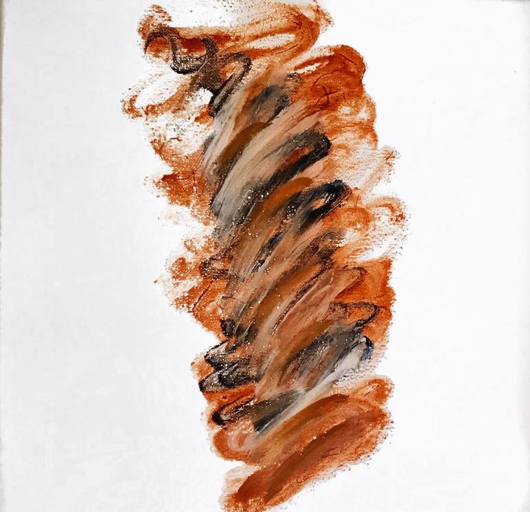 Aura of flower Painting by Gayathri Viswanathan | Saatchi Art
