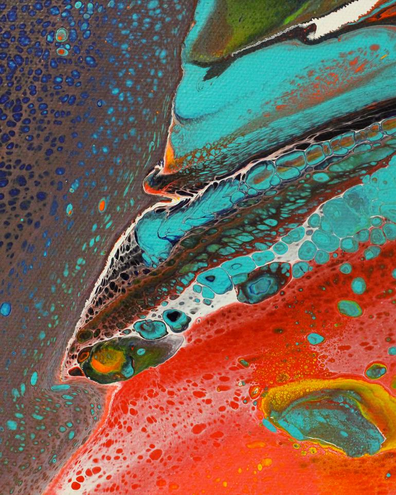 Northern Lights Painting by Nancy McIntyre | Saatchi Art