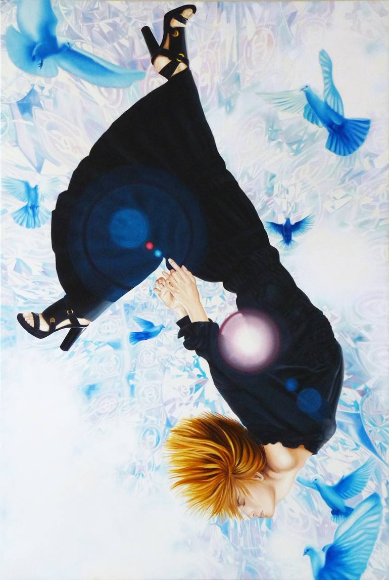 Azza Painting by Doro Hofmann | Saatchi Art