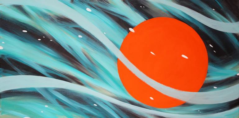 Neural Landscape 45 Painting by Max Dowdle | Saatchi Art