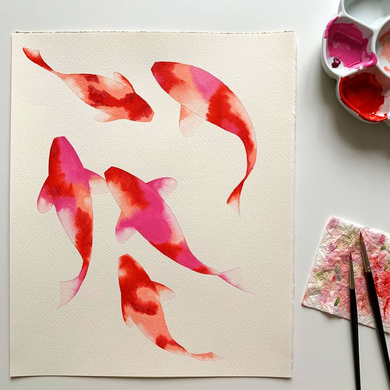 The Circle Painting by Emma Benz | Saatchi Art