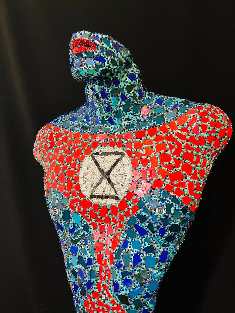 The Shield Sculpture by Andru Fijalkowski | Saatchi Art